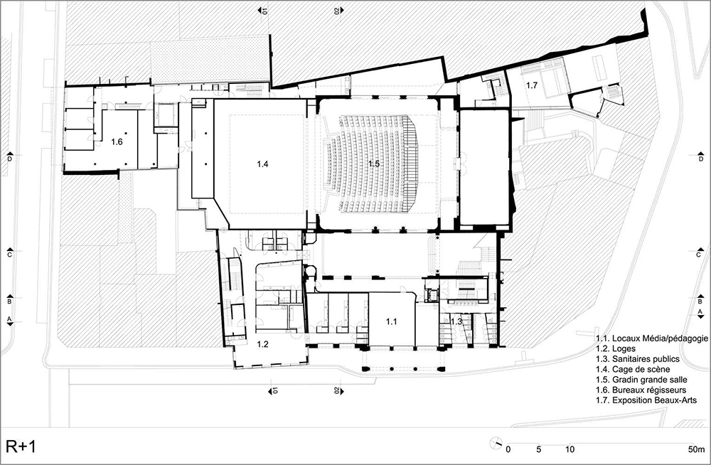 268. THÉÂTRE DE LIEGE – Atelier d'architecture Pierre Hebbelinck